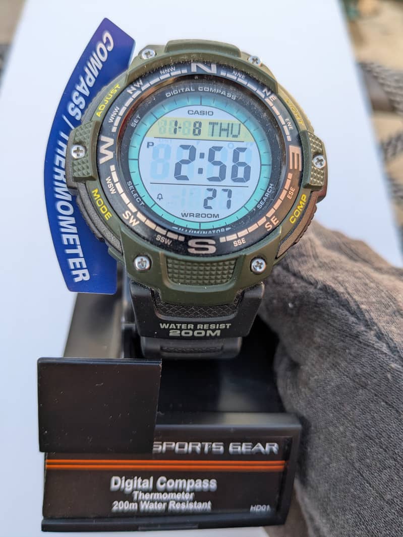 Casio Sports Gear SGW-100 Compass Watch - Watches - 1110185250
