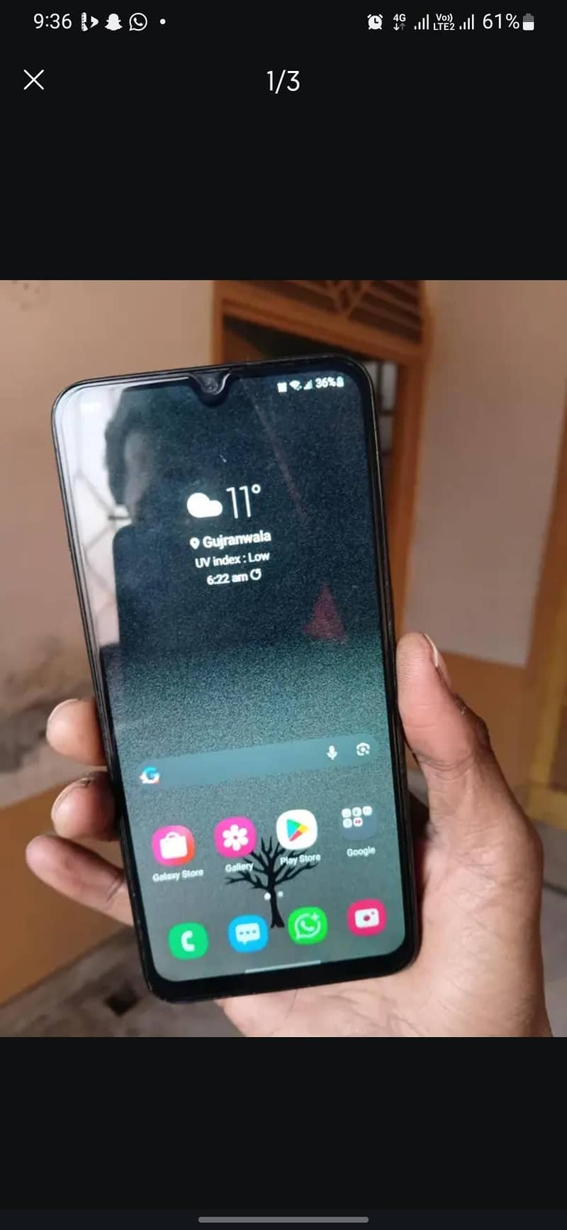 Samsung Galaxy m51 6 Ram 128 GB memory exchange possible panel change ...