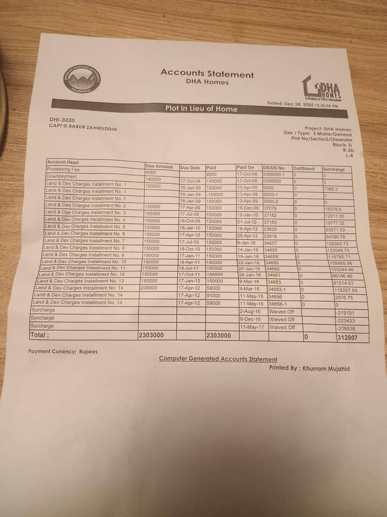 ready plot with possession and construction letter - Land & Plots - 1110190980