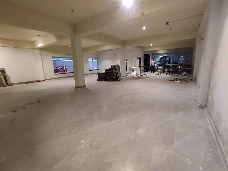 1 kanal ground floor hall available in Johar town ucp - Shops - Offices ...