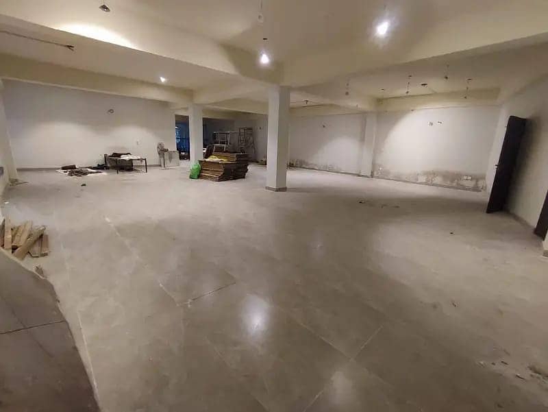 1 kanal ground floor hall available in Johar town ucp - Shops - Offices ...