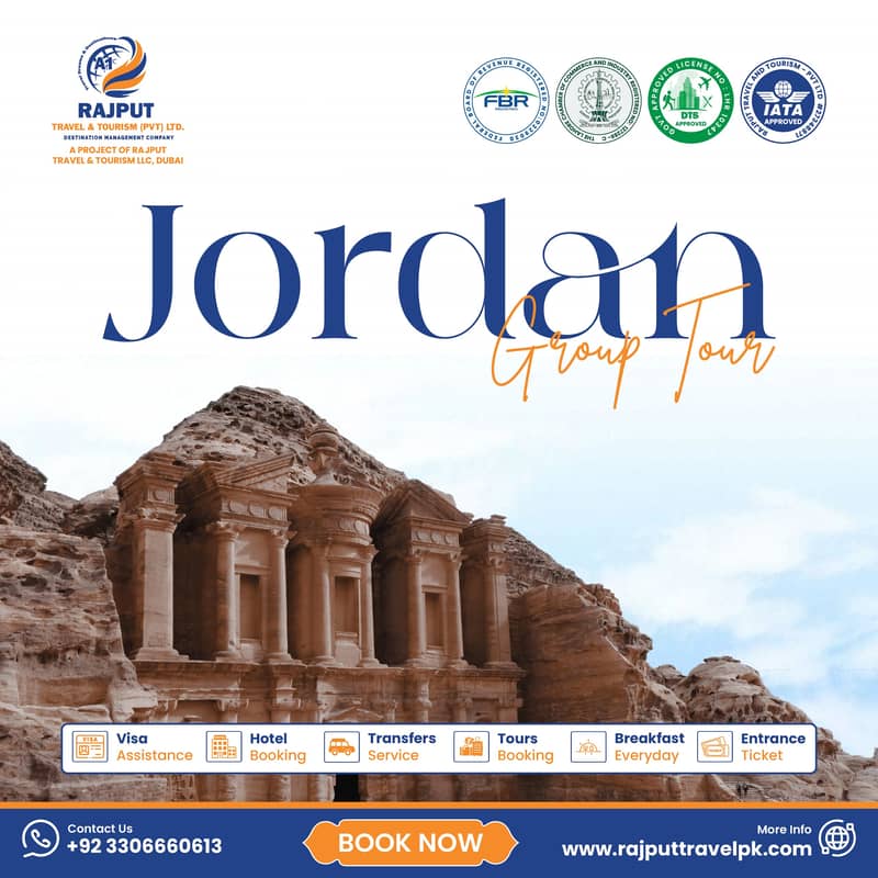 Jordan Group Tour Package - Travel & Visa - 1110210012
