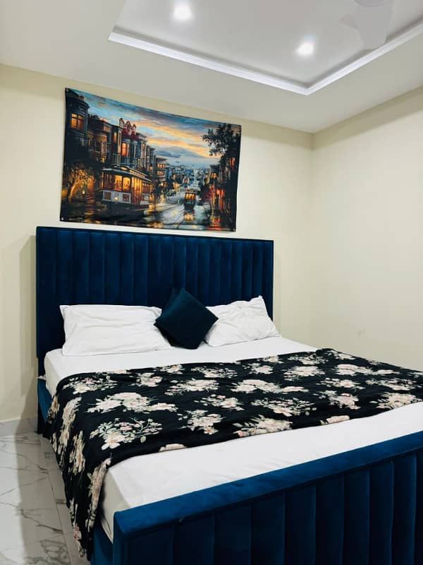 Daily basis 1bed ROM full furnished apartments safe and scour 100%coupe ...