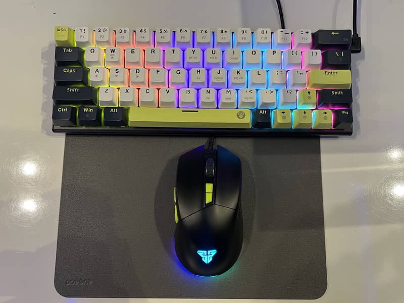 Fantech Mechanical gaming Keyboard (Atom 63) and VX6 Phantom II Mouse ...