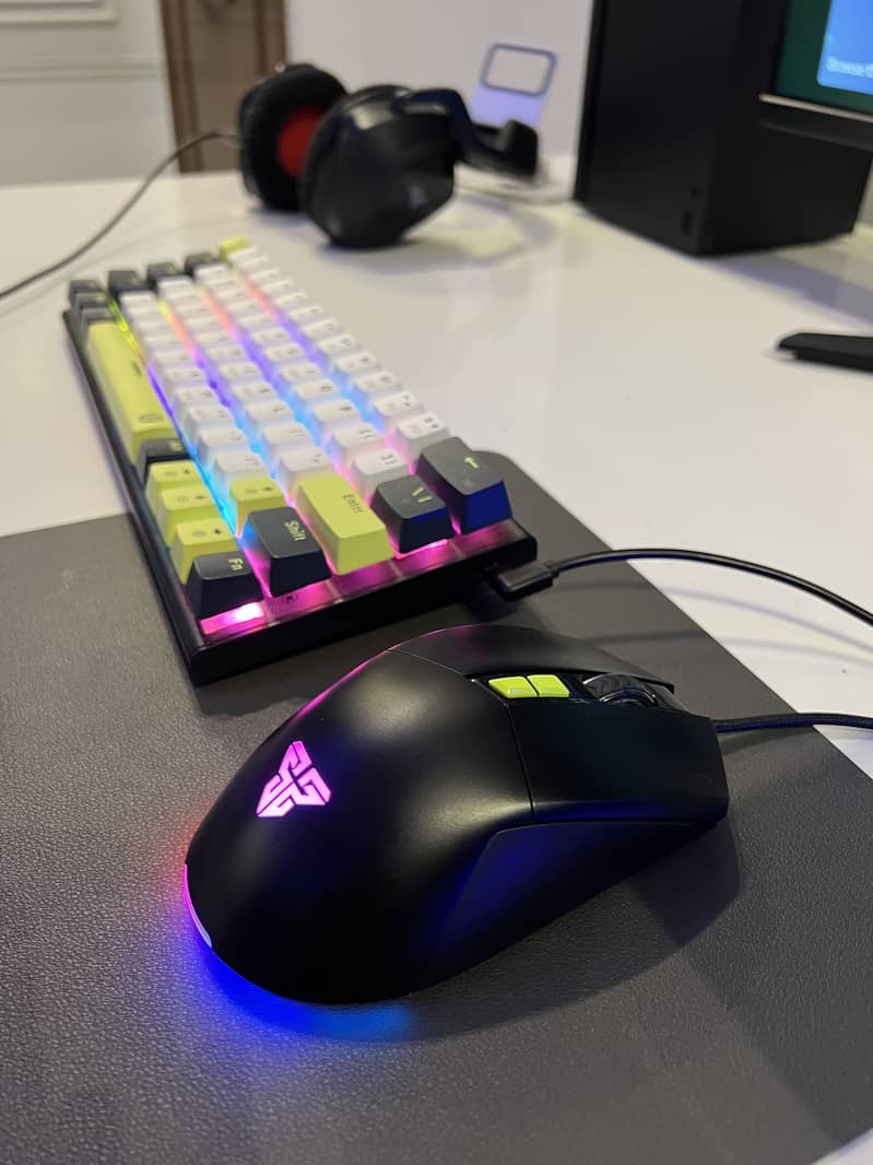 Fantech Mechanical gaming Keyboard (Atom 63) and VX6 Phantom II Mouse ...
