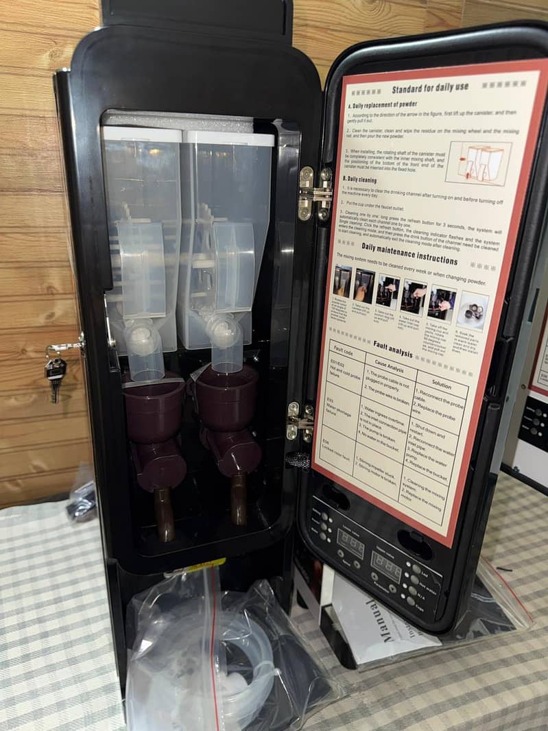 Distributor Tea & Coffee vending machine 2/3/4 lines tea machines ...