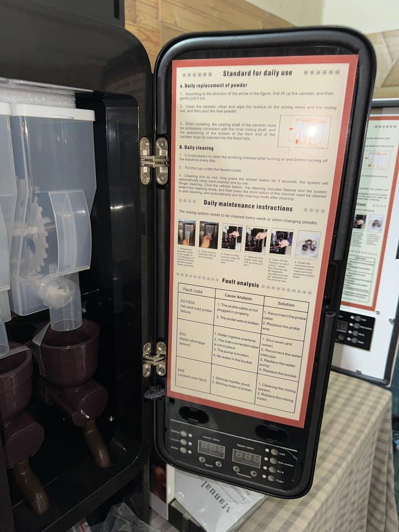 Distributor Tea & Coffee vending machine 2/3/4 lines tea machines ...