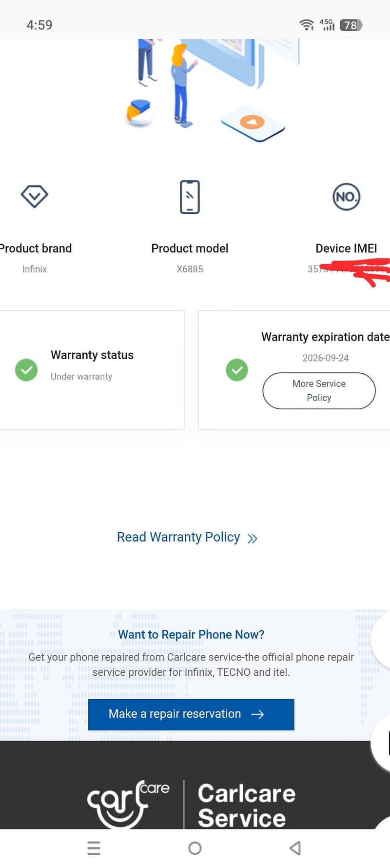 Hot 60 Pro Infinix (8,128) - Mobile Phones - 1110246144
