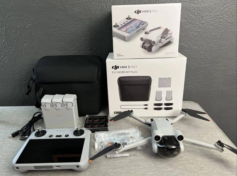 Dji mini 3 pro 3 battery and complete box - Drones - 1110251285