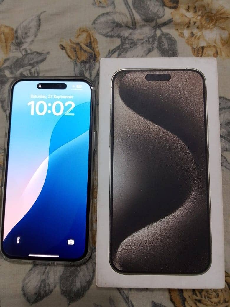 Iphone 15 pro max natural titanium 256 - Mobile Phones - 1110252322