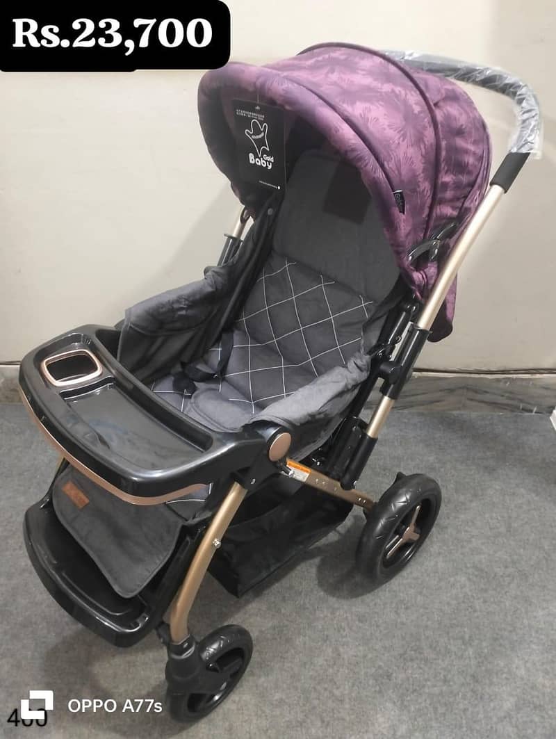Baby Prams | 0301-5157031 | Twin's Stroller Baby Walkers 3 in 1 LED ...