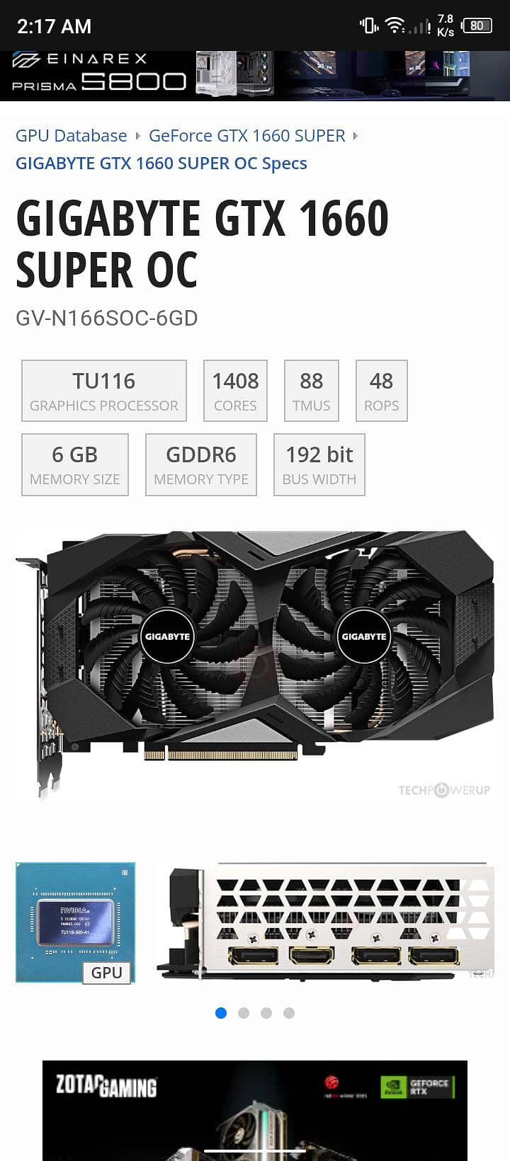I3 9TH GEN GTX 1660 SUPER - Computer Components - 1110256700