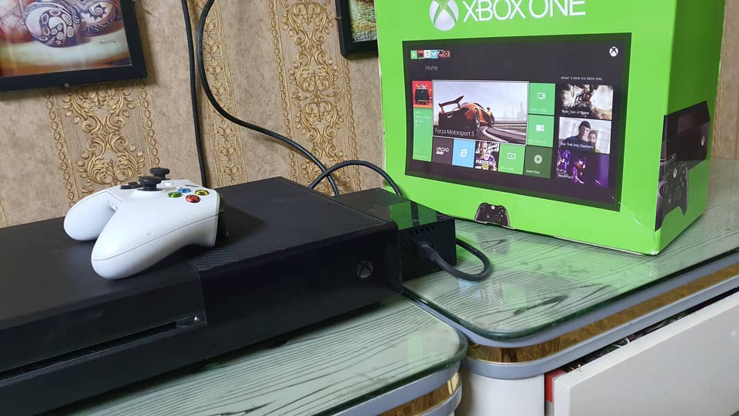 Xbox one 500 gb with games in 10.10 condition - Gaming Consoles ...
