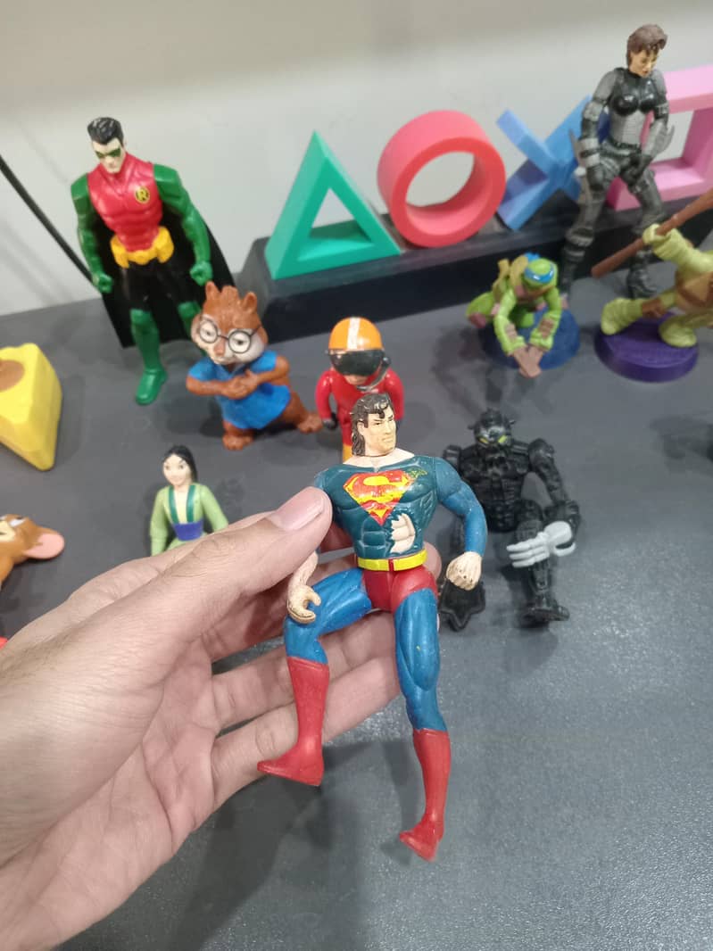 Action Figure characters superman Robin ninja turtle - Toys - 1106706438