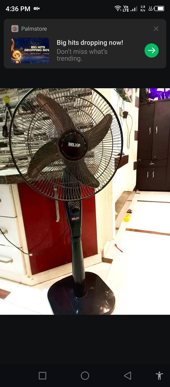 Belvin Stand Fan Platnium Series Copper - Portable Fans - 1110270805