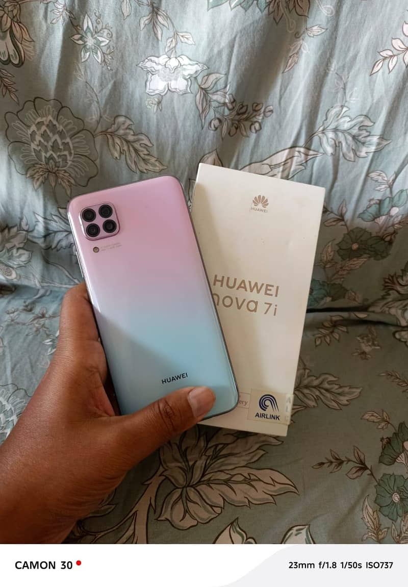 huawei nova 7i 8/128 with box 03151006832 - Mobile Phones - 1110271999