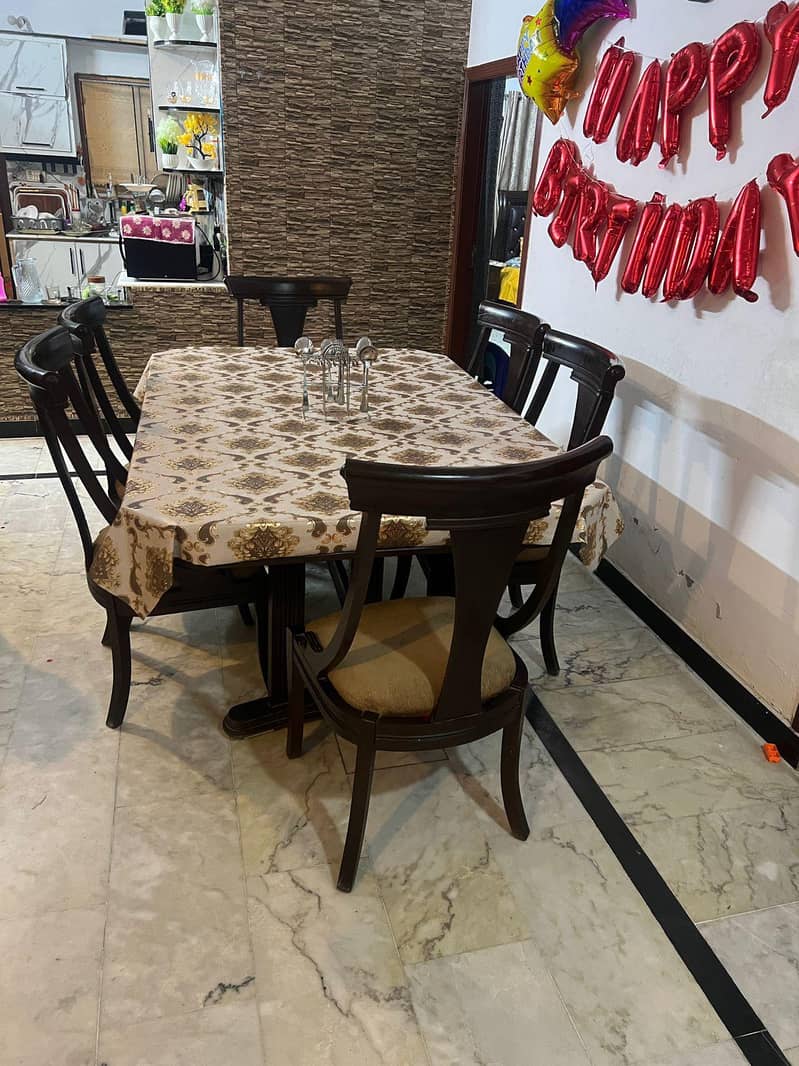 chinioti 6 seater dining table - Dining Tables - 1110281355