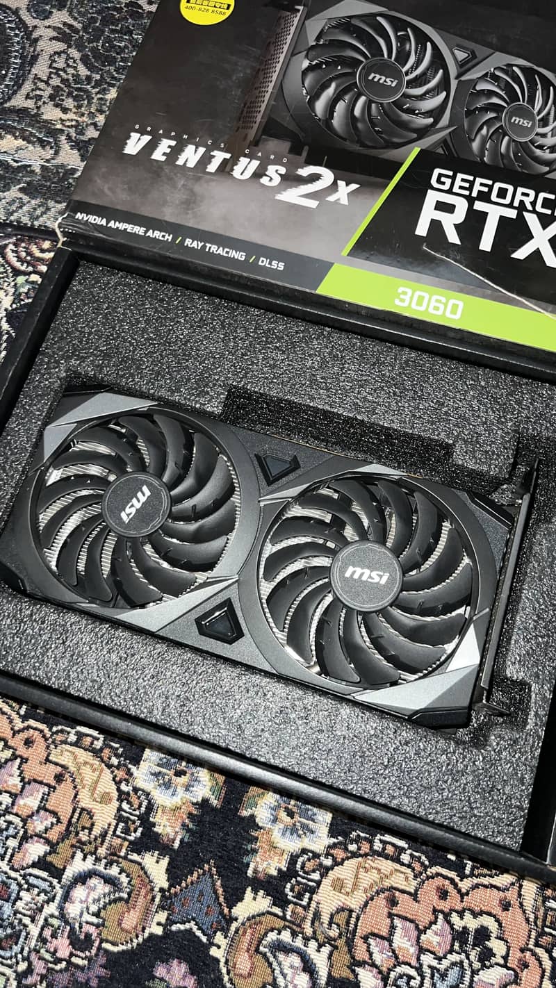 MSI GeForce RTX 3060 Ventus 2X OC (12GB) - Like New / Box Pack - Gaming ...