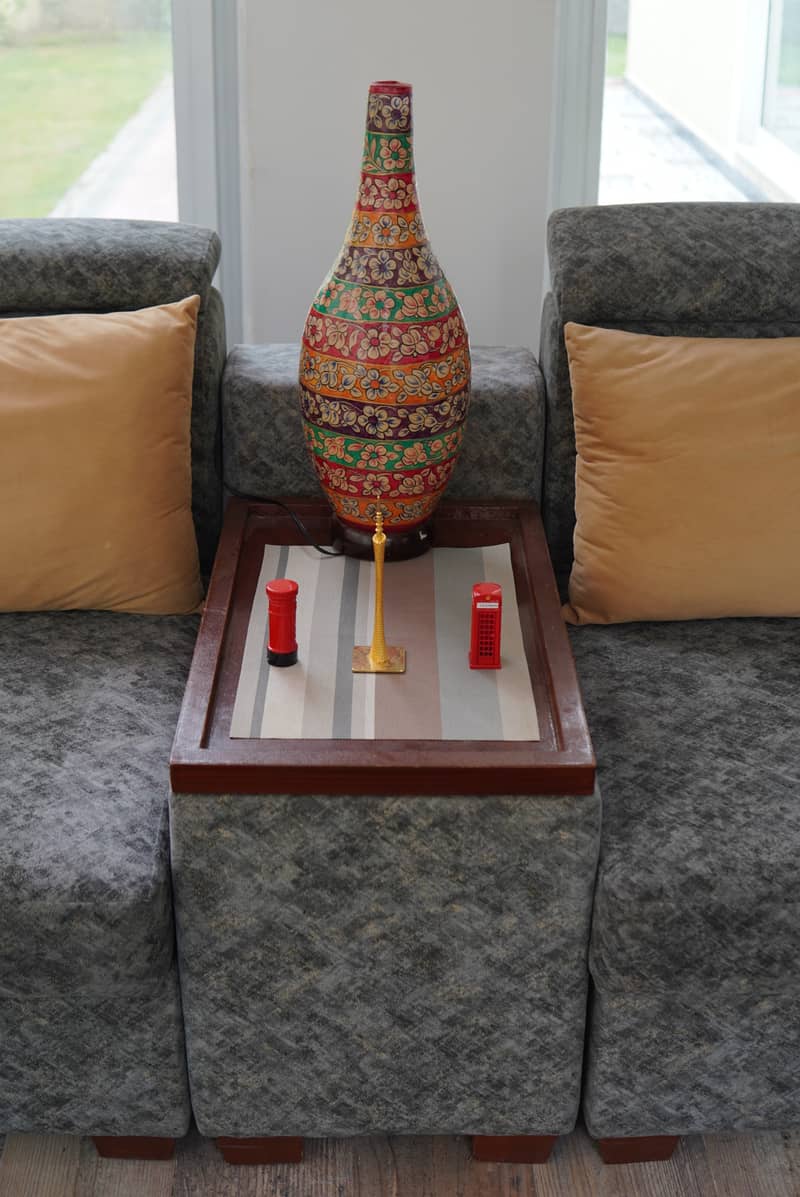 L Shaped Sofa 3 Seats + 1 table + L shaped bed - Sofas - 1110284921