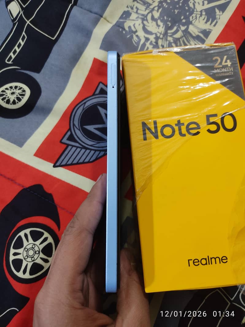 realme note 50 with box - Mobile Phones - 1110286094