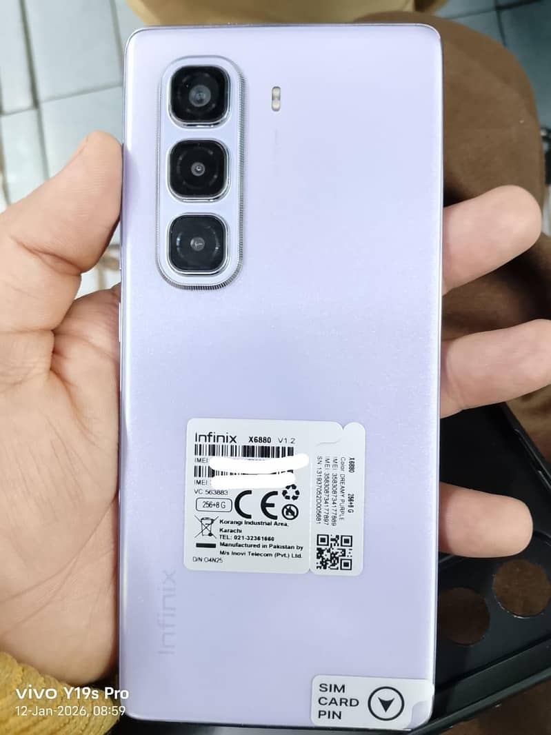 Infinix hot 50 pro plus world's slimmest 3D curved AMOLED 8gb 256gb ...