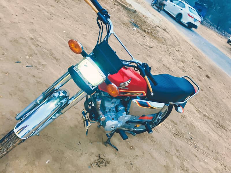 Honda CG125 Special Edition Self Start 2022 Remote control Led lights ...