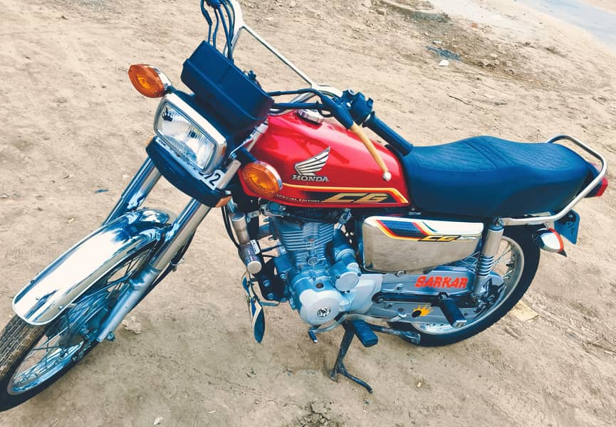 Honda CG125 Special Edition Self Start 2022 Remote control Led lights ...