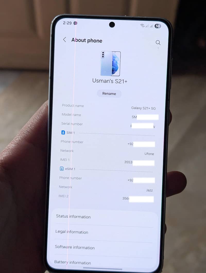 S21 Plus 256GB Dual Physical Official PTA - Mobile Phones - 1110293356