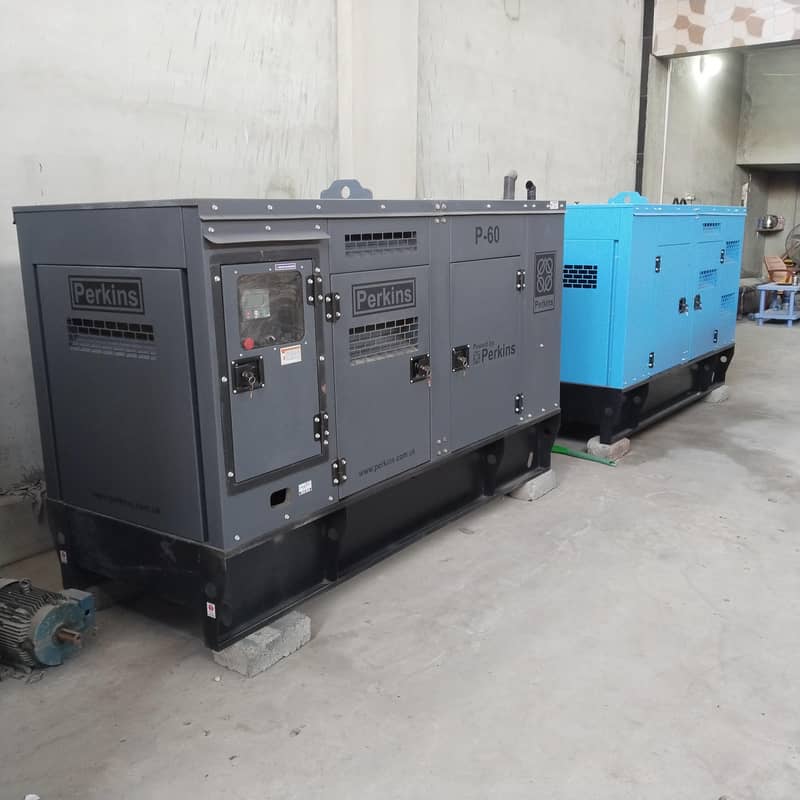 60 kVA Perkins Generator with Stamford Alternator (Sound Proof ...