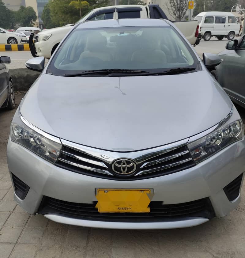 Toyota Corolla GLI 2015 model Sindh Registered 1st owner - Cars ...