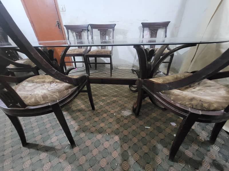 Dinining table with 6 chairs - Dining Tables - 1110311786