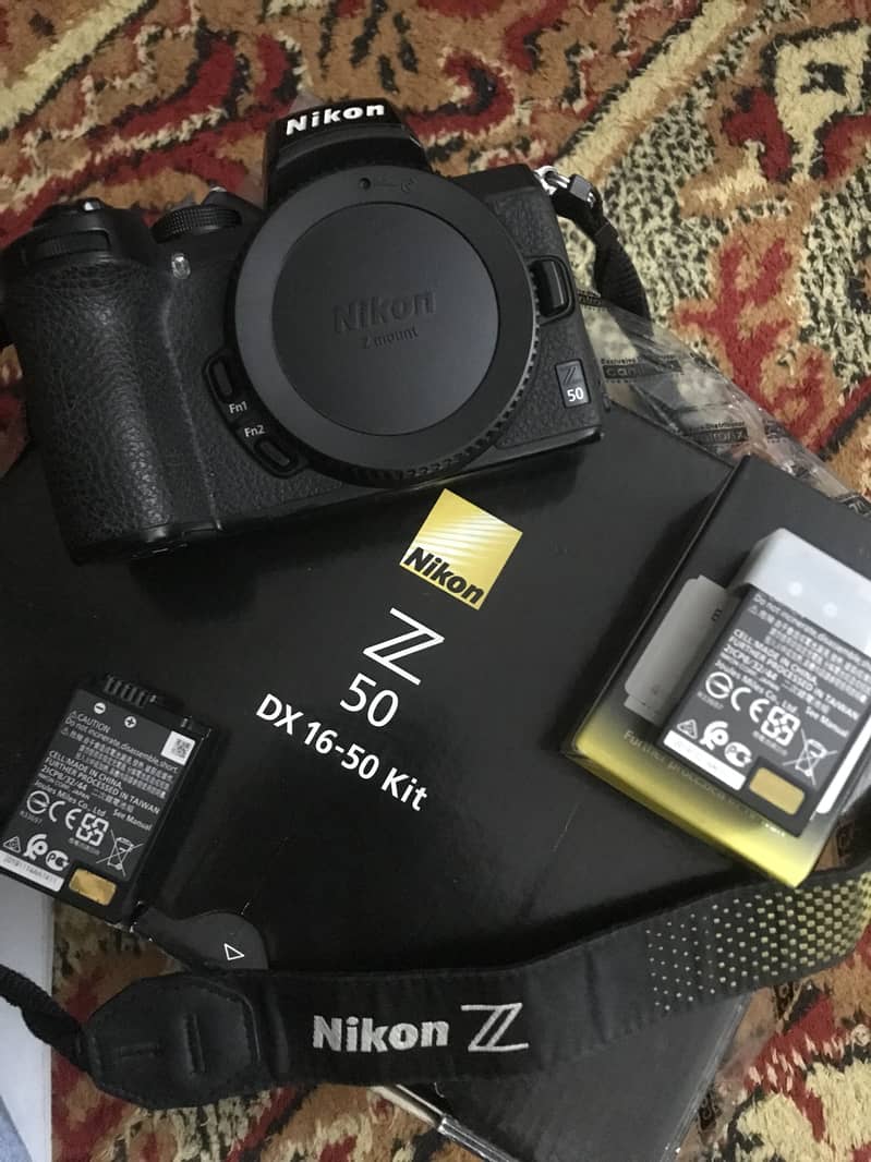 Nikon z50 camera 16/50 dx lens - Digital Cameras - 1110316765