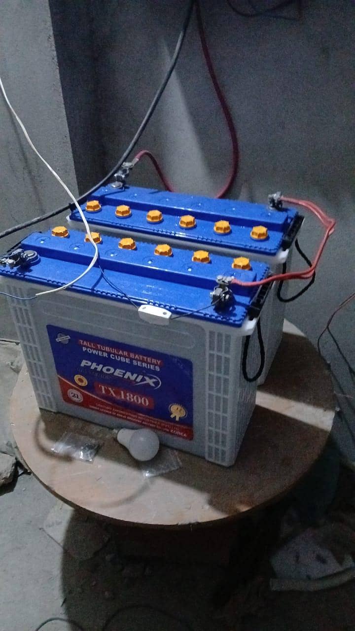 pheonix Tall Tubular Battery 12v 185ah 11 months warranty - Batteries ...