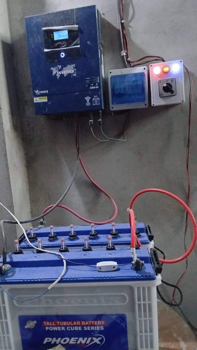 pheonix Tall Tubular Battery 12v 185ah 11 months warranty - Batteries ...