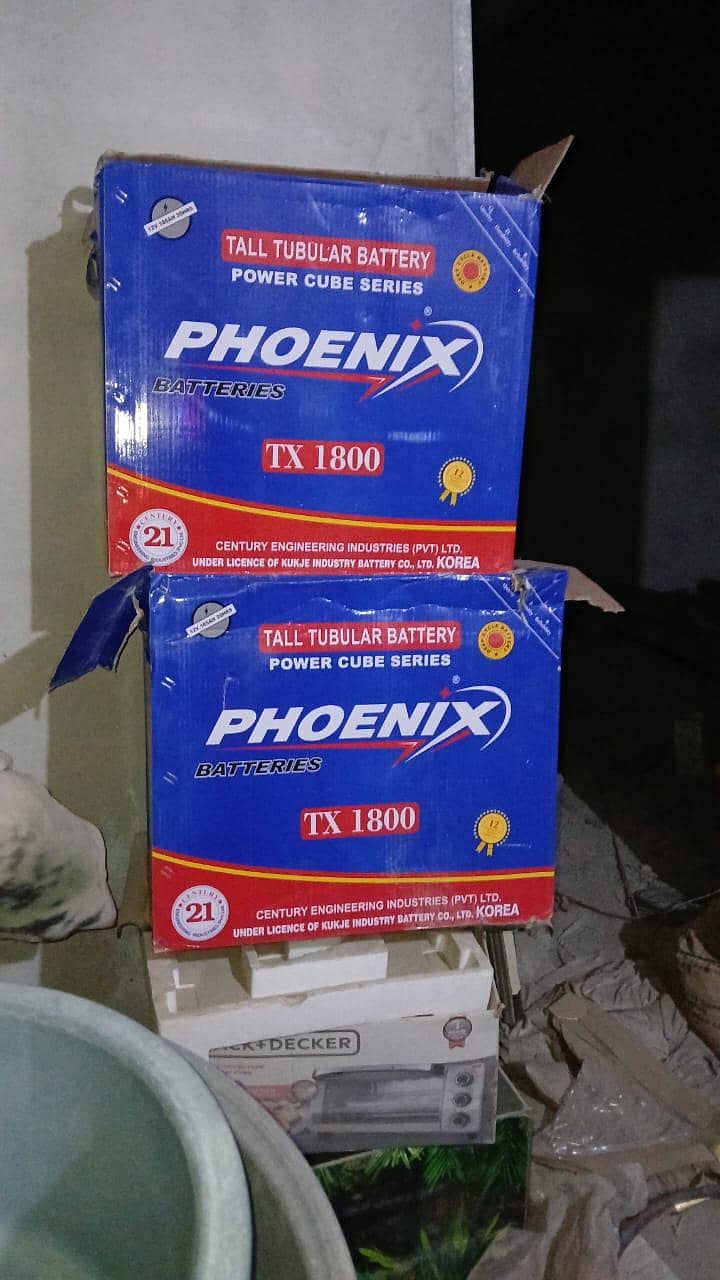 pheonix Tall Tubular Battery 12v 185ah 11 months warranty - Batteries ...