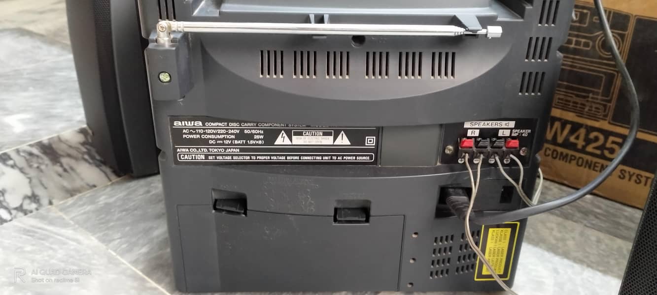 Aiwa Deck Tape Recorder Cd Player Radio better than Sony Panasonic - CD ...