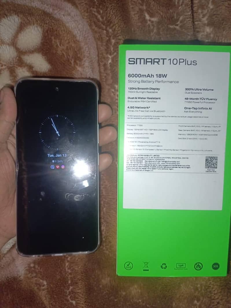 Infinix smart 10 plus - Mobile Phones - 1110321841