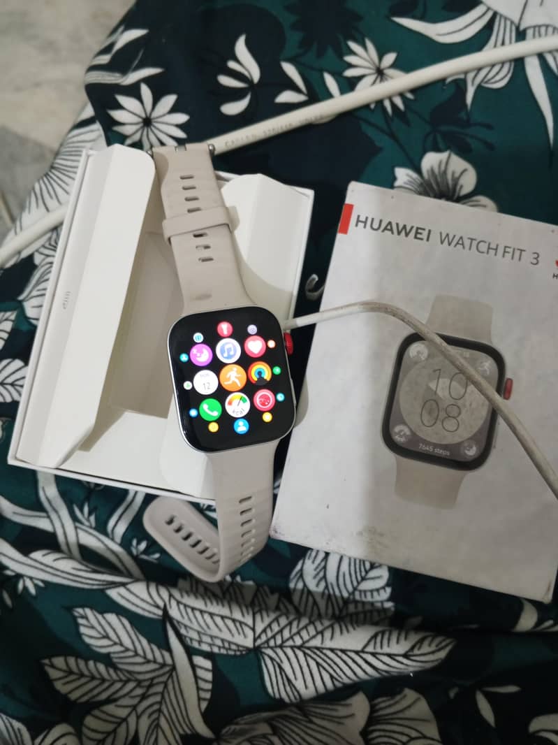 Huawei watch fit 3 total orgnal box pack only just box open - Smart ...