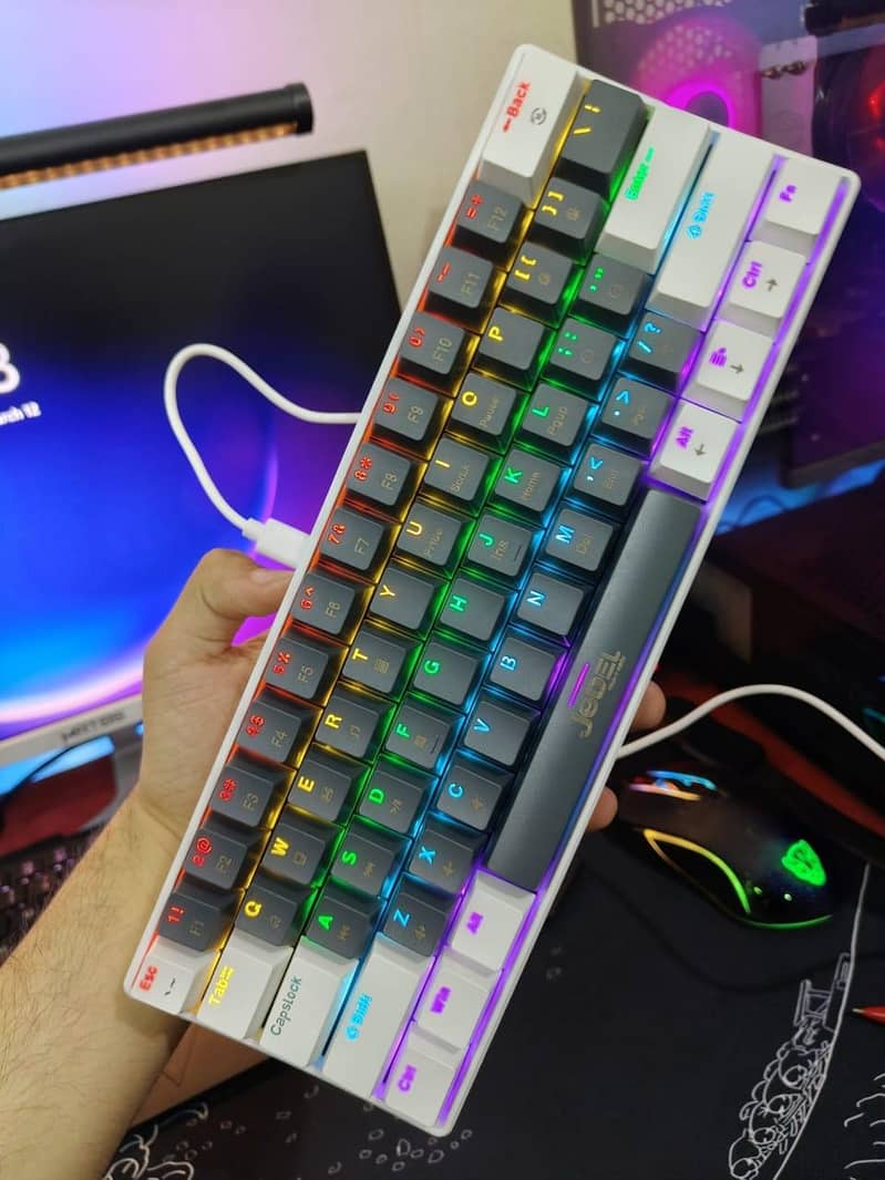 03417208048 Mechanical Rainbow Lightning Gaming keyboard - Keyboards ...
