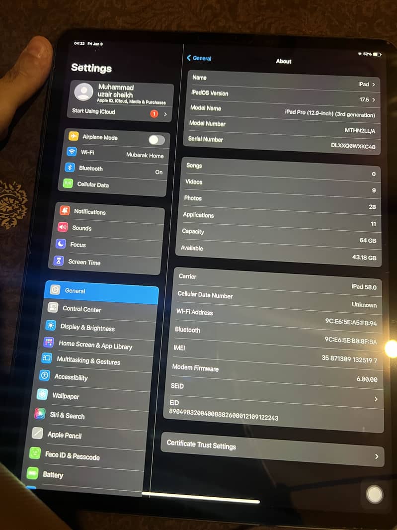 Apple I pad pro 64 gb. - Tablets - 1110335755