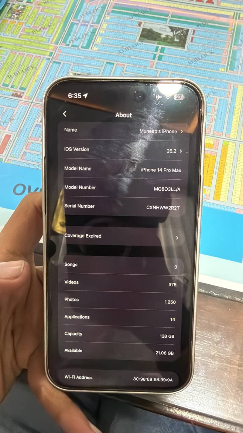 iPhone 14 pro max LLA with physical dual Sim official PTA Approved ...