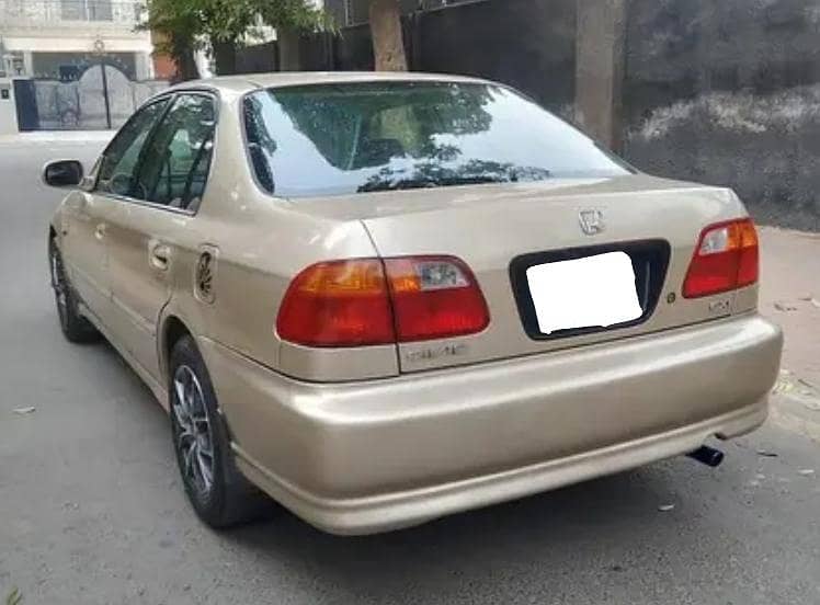 Honda Civic Vti Prosmetic 1999 Lahore Number - Cars - 1110339291