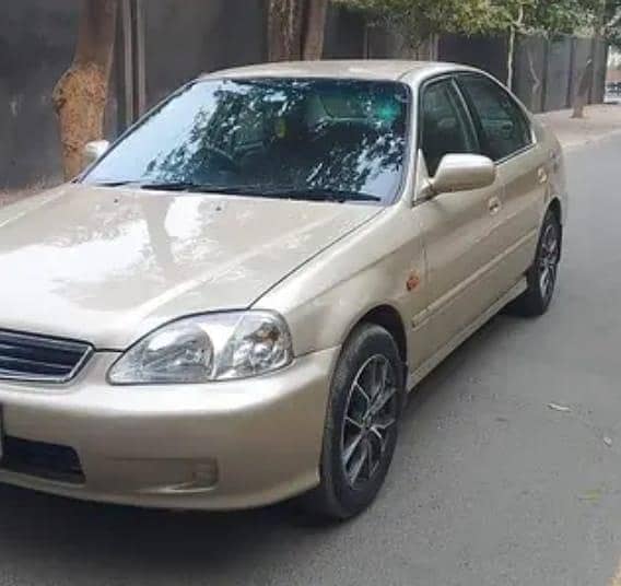Honda Civic Vti Prosmetic 1999 Lahore Number - Cars - 1110339291
