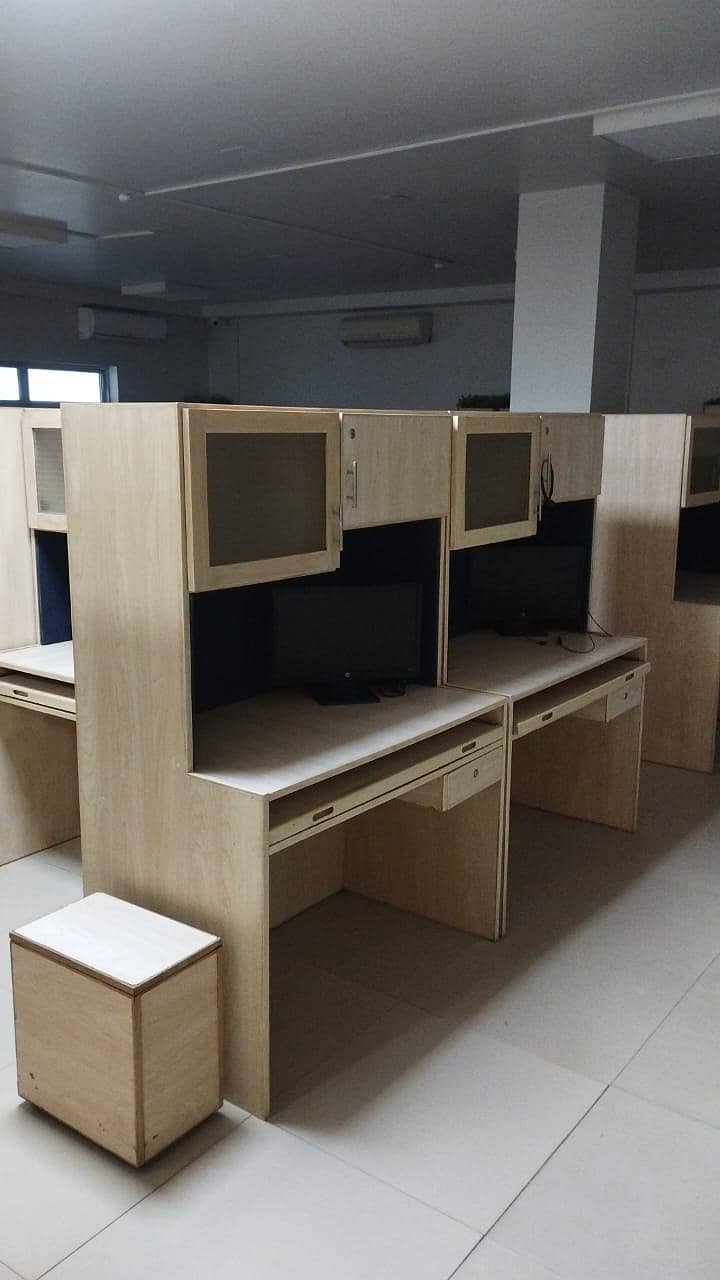 Wooden Workstation For Office - Other Office Furniture - 1110343148