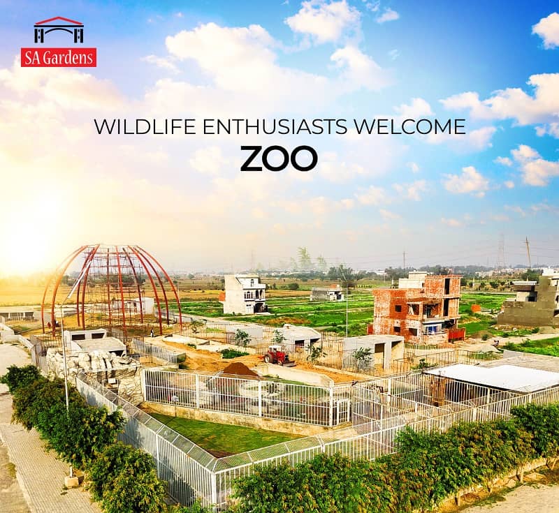 3 Marla Plot For Sale In SA Garden Phase 2 AA Block - Land & Plots ...