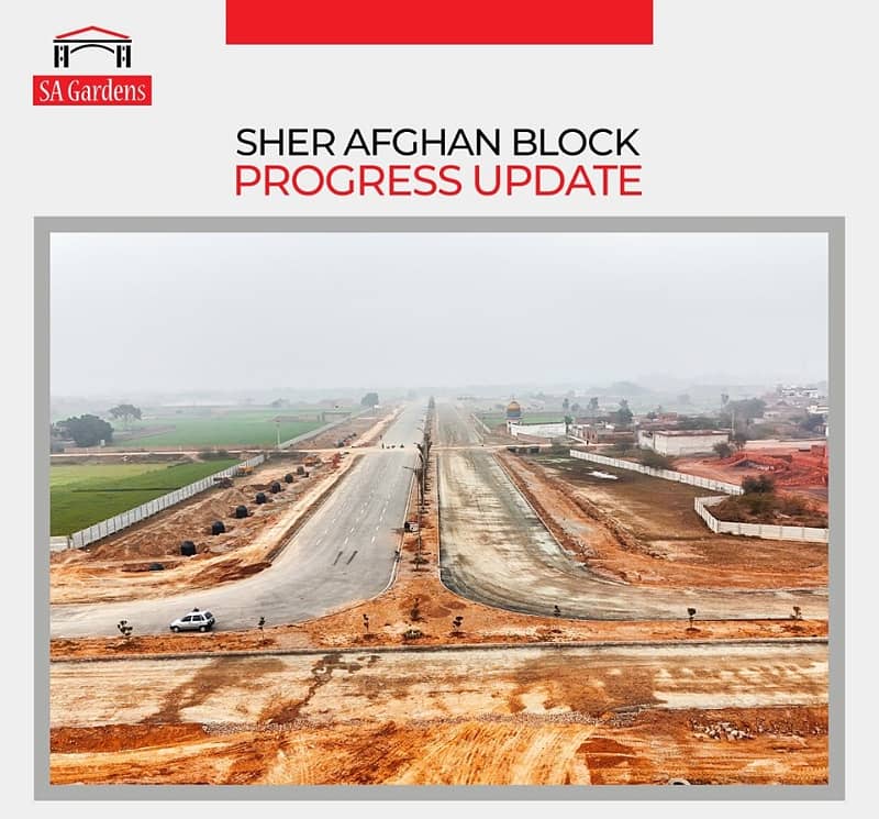 3 Marla Plot For Sale In SA Garden Phase 2 AA Block - Land & Plots ...