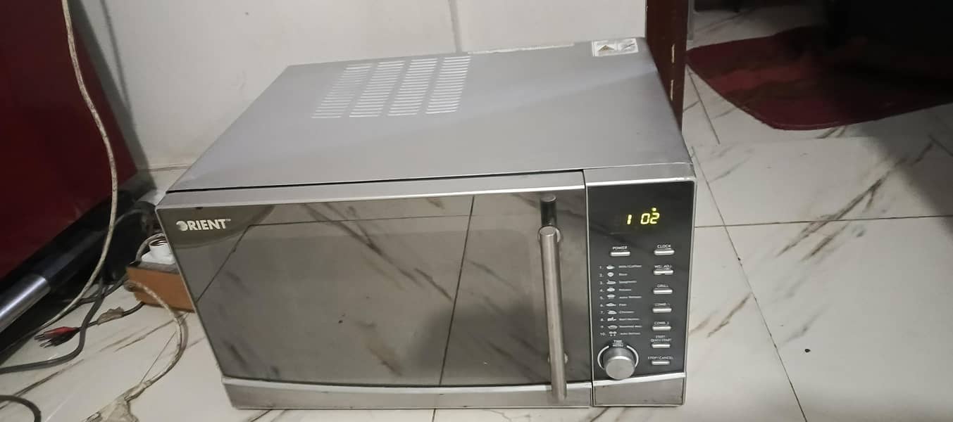 Orient 2 in 1 grill microwave oven jumbo size 45 liter - Microwaves ...