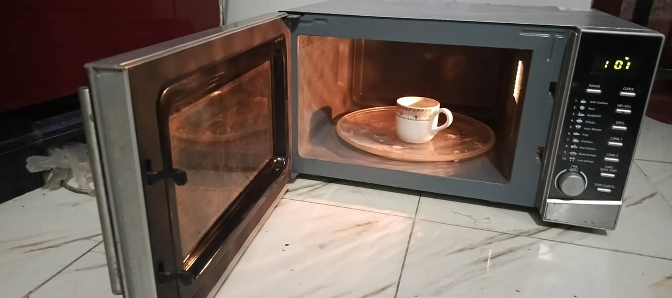 Orient 2 in 1 grill microwave oven jumbo size 45 liter - Microwaves ...