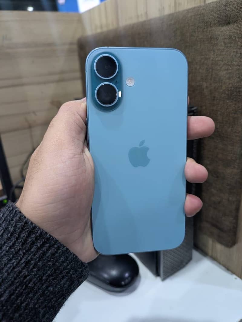 Iphone 16 JV Teal Color 128 GB With Box - Mobile Phones - 1110349860
