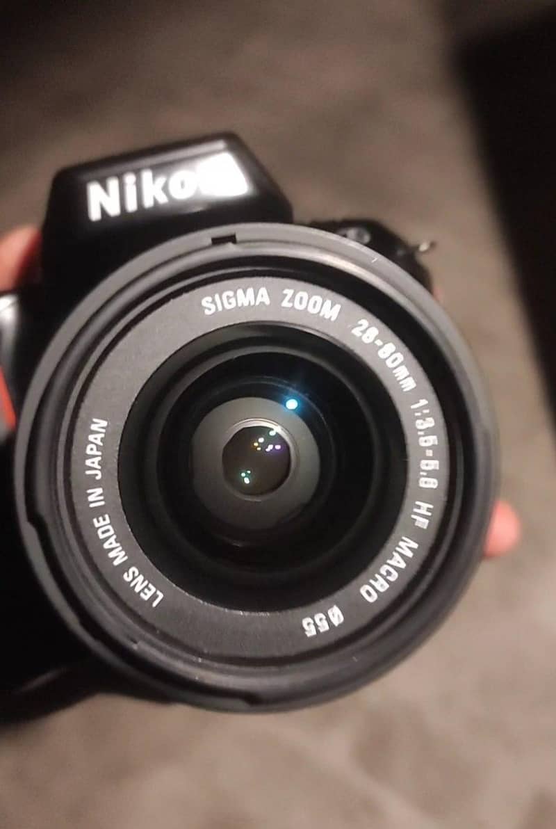 Nikon N70 ( F70) 35mm Film SLR with Sigma 28-80 mm Macro Lens - Digital ...